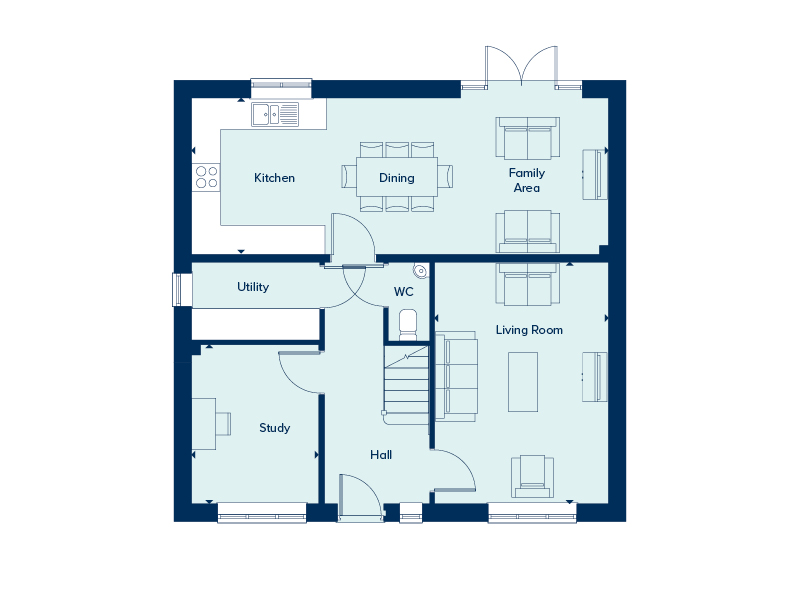 Home 139: Buckingham | Highbrook View | Crest Nicholson
