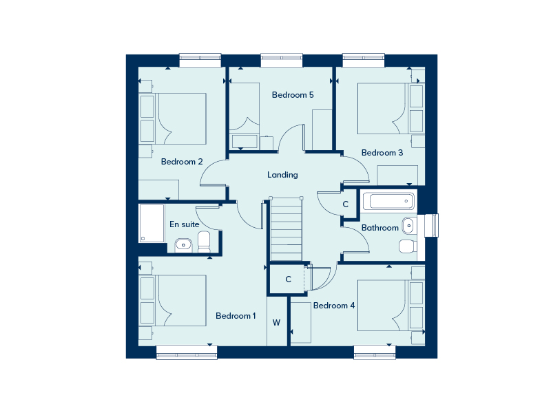 Home 134: Buckingham | Highbrook View | Crest Nicholson