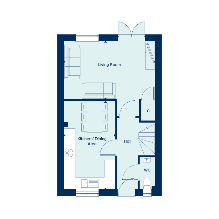 Home 82: Hexham | Highbrook View | Crest Nicholson