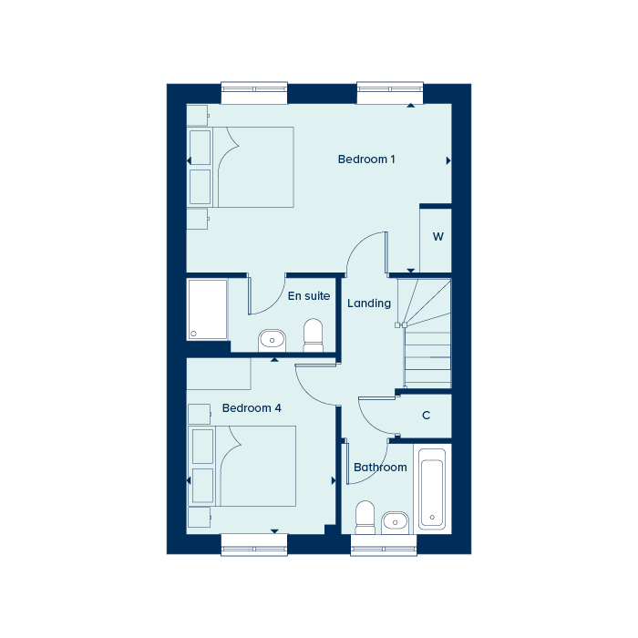 Home 82: Hexham | Highbrook View | Crest Nicholson
