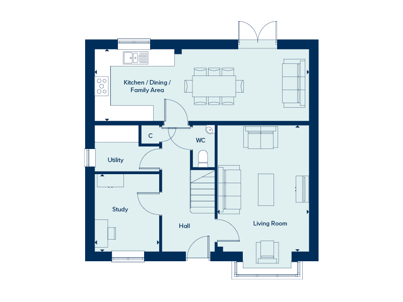 Home 144: Winkfield | Highbrook View | Crest Nicholson