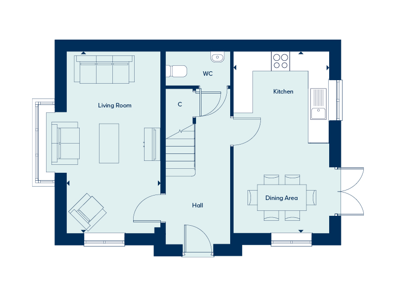 Home 680: The Chesham | Bilham Lawn | Crest Nicholson