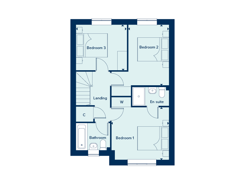 Home 102: The Seaton | Potter's Grange | Crest Nicholson