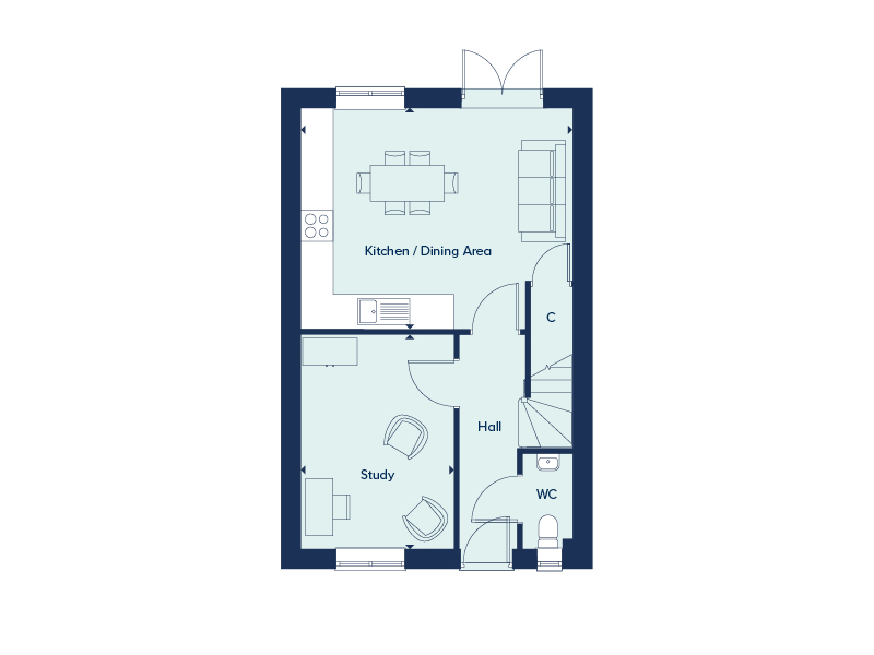 Home 16: The Hexham | Crest Nicholson at Malabar | Crest Nicholson