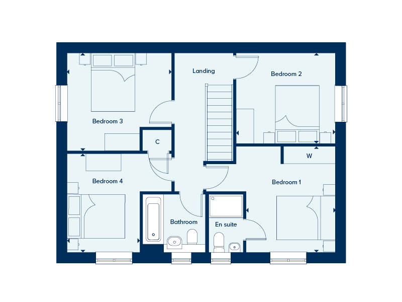 Home 66: Marlborough | Hunts Grove | Crest Nicholson