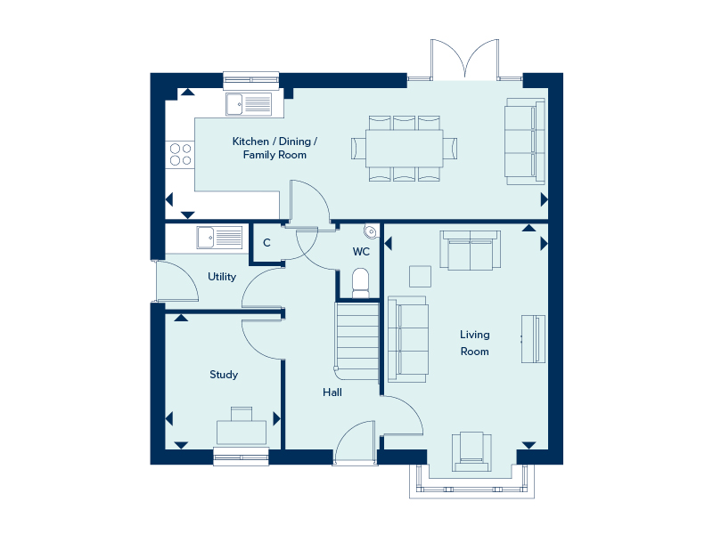 Home 28: The Windsor | Crest Nicholson at Nobel Park | Crest Nicholson