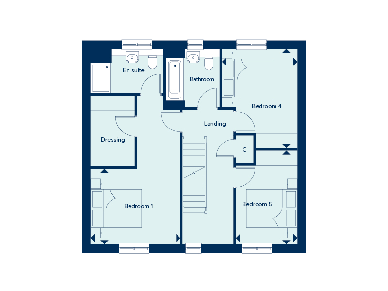 Home 3: The Windsor | Crest Nicholson at Nobel Park | Crest Nicholson