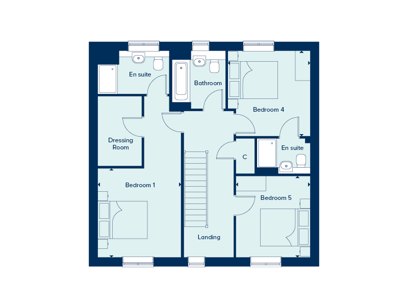 Home 8: The Derby | Cygnet View | Crest Nicholson