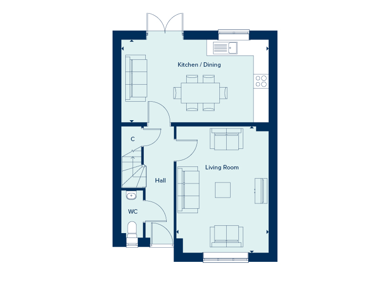 Home 89: The Seaton | Castlefield Park | Crest Nicholson